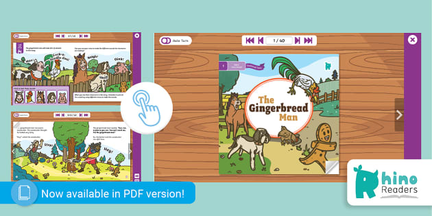 Level 1 Unit 2 Decodable Readers: The Gingerbread Man