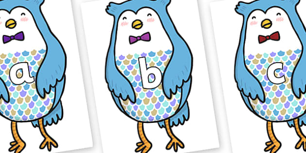 Phase 2 Phonemes on Owl (teacher made) - Twinkl