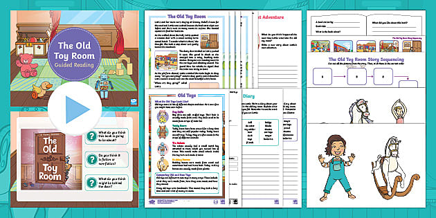 The Old Toy Room Guided Reading Pack (teacher made) - Twinkl