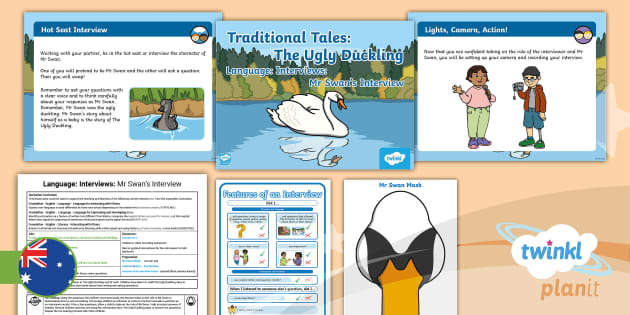 Foundation Writing The Ugly Duckling Interviews Lesson 2