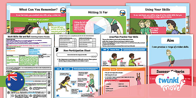 Year 2 Multiskills Bat and Ball Lesson 5 Getting Game Ready