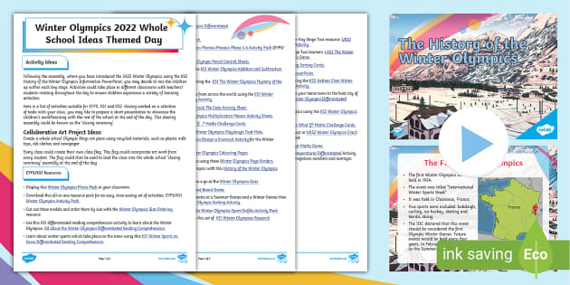 9 Amazing Winter Olympics Classroom Activities - Twinkl