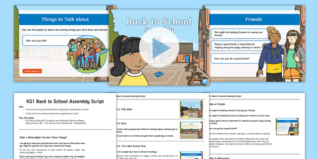 KS1 Back to School Assembly Pack