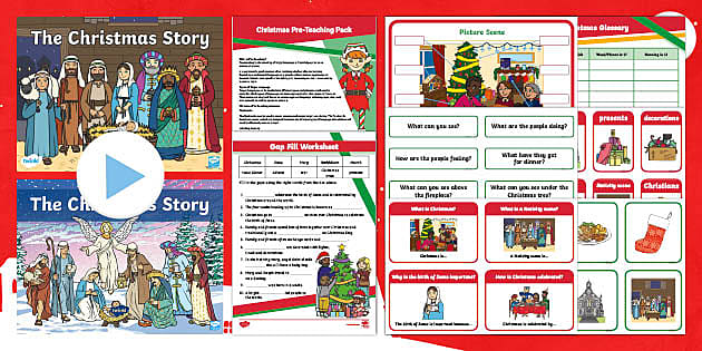 EAL Learner Christmas Vocabulary Pre-Teaching Pack - EAL Resources