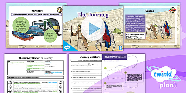Nativity Journey Lesson | The Nativity Story | Year 3 RE