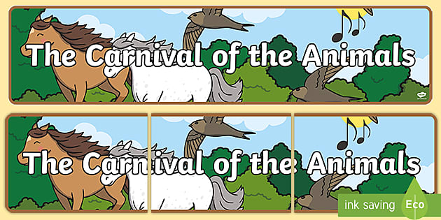 👉 carnival of the animals display banner Display Banner