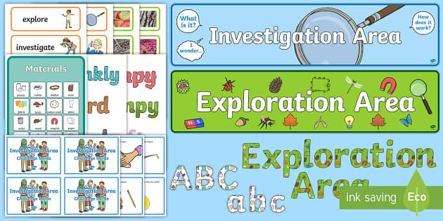 EYFS Investigation Area Classroom Set Up Pack - classroom, set