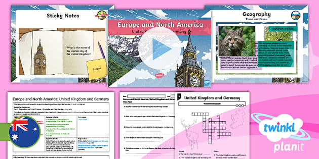 Year 5 HASS Geography Europe and North America Lesson 3