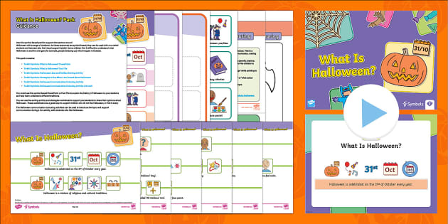 Twinkl Symbols: What is Halloween? Pack - Twinkl