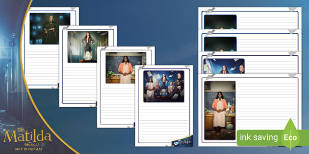 FREE! - Matilda The Musical: Writing Frames (teacher made)