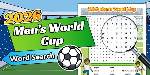 World Cup 2026 Word Search