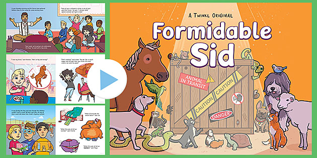 Formidable Sid Story PowerPoint - Pets Book for Children