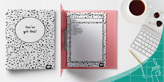 Dalmatian Dots | Personalised Binder Pack (Teacher-Made)