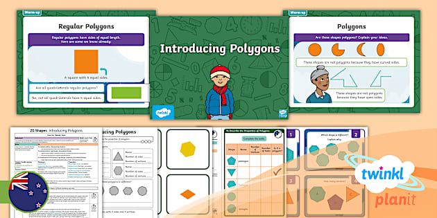 Phase 1 Space: 2D Shapes (Introducing Polygons) Lesson 6