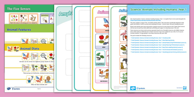 Twinkl Symbols: Science: Year 1: Complete Pack - Twinkl
