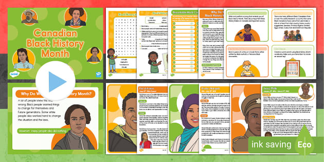 Canadian Black History Month - Twinkl Blog