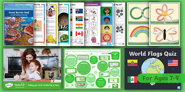 Australia Home Education Taster Pack - Age 7-9 - Twinkl