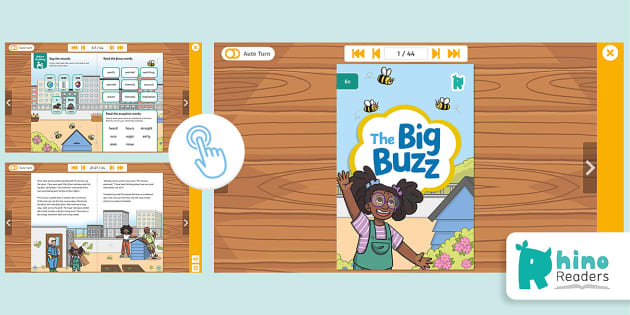 Level 6c Reading Scheme Book: The Big Buzz (teacher made)