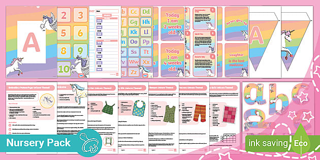 Unicorns Nursery Pack