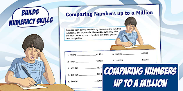 Comparing Numbers up to a Million