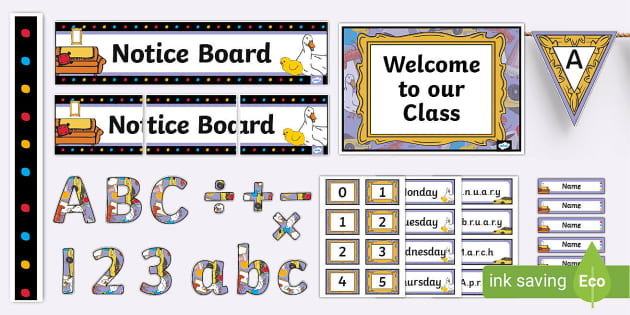 Friends Classroom Display Pack
