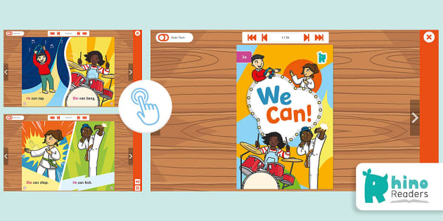 Level 3a Reading Scheme Book: We Can! (teacher made)