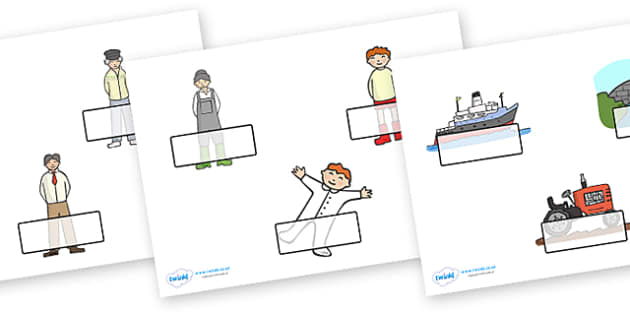 Editable Self-Registration Labels to Support Teaching on Katie Morag