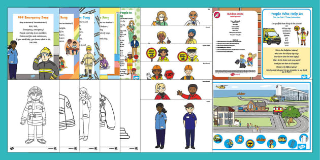 EYFS People Who Help Us Resource Pack (Ages 0-2) - Twinkl