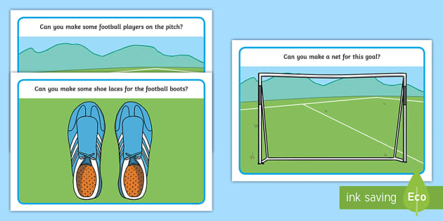 Football Modelling Dough Mats (teacher made) - Twinkl