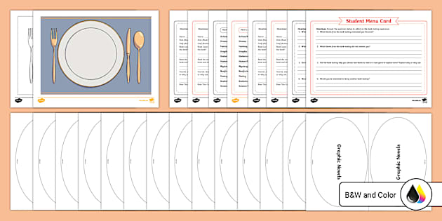 Book Tasting Event Pack for 6th-8th Grade (teacher made)