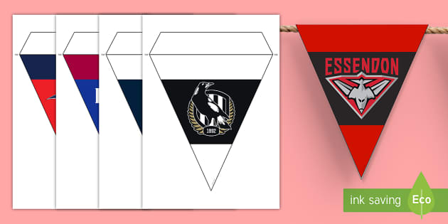 Australian Football League Team Bunting - AFL, display, sport