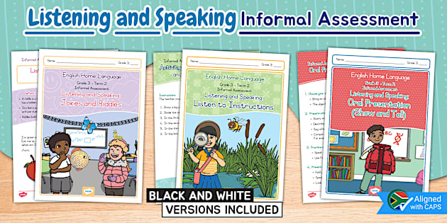 Grade 3 English Home Language Term 2 Informal Assessment - Listening ...