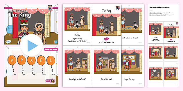 Twinkl Phonics Level 3 Week 3 Lesson 5 Pack 'sh, th, th, ng'