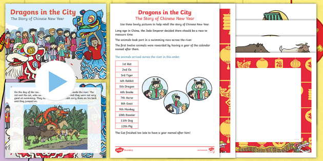 The Story of Chinese New Year Resource Pack (teacher made)