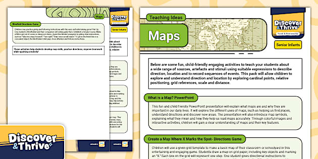 SEE (Exploration of Our World) Maps Teaching Ideas (Senior Infants)