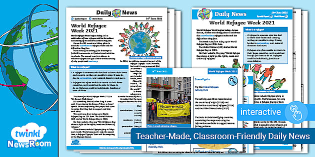 World Refugee Week 2021 Reading Comprehension | Twinkl