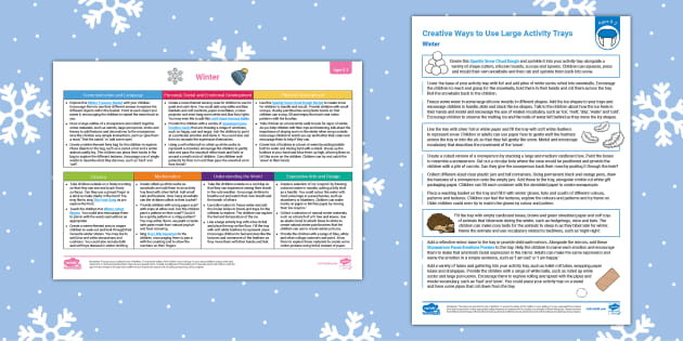 EYFS Ages 0-2 Winter Bumper Planning Pack | Twinkl - Twinkl