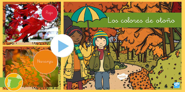 Presentación: Los colores de otoño - Fotos - Twinkl
