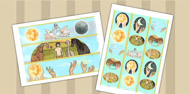 Jewish Christian Creation Story Display Borders - Twinkl