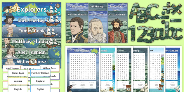 Australia's Early Explorers Resource Pack - English