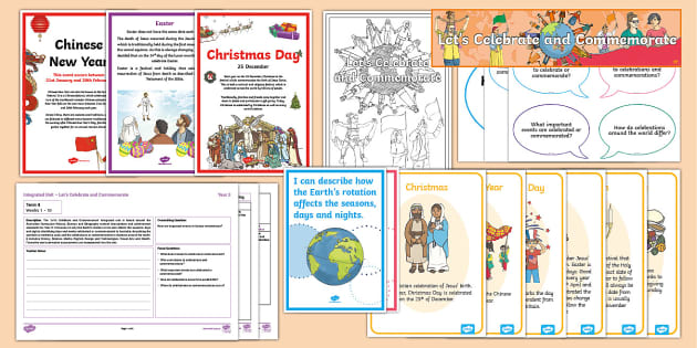 Unit Display Pack: Let’s Celebrate and Commemorate