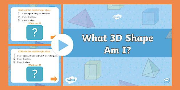 * NEW * What 3D Shape Am I? PowerPoint - KS1 Twinkl Maths