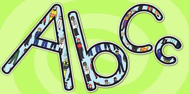 People Who Help Us Display Lettering (teacher made) - Twinkl