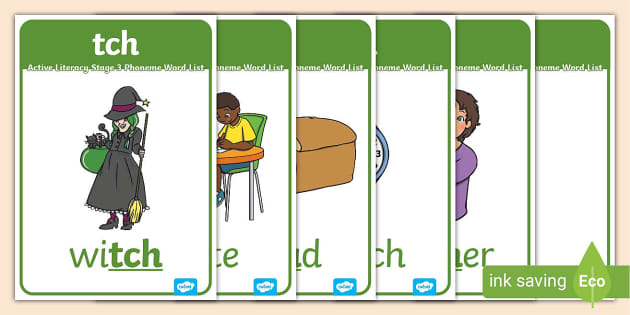 Active Literacy Phonics Programme Stage 3 Display Posters - 3