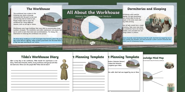 The Victorian Workhouses Resource Pack (teacher made)