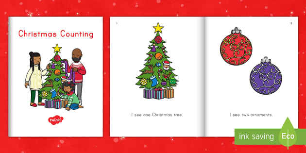 Christmas Counting Emergent Reader eBook - Early Readers, Number ...