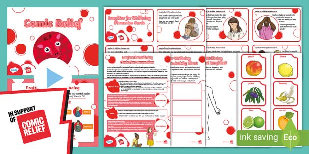 FREE! - Red Nose Day Wellbeing Resource Pack | Comic Relief | Twinkl