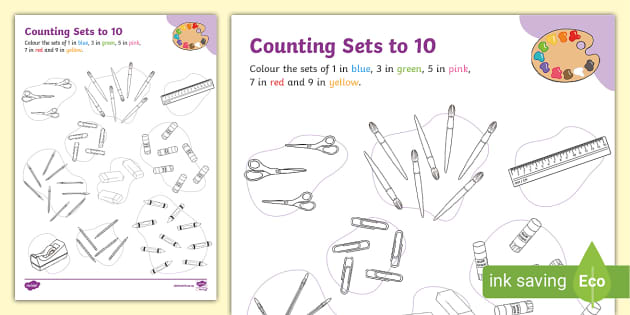 Stage 1 Counting Sets To 10 (teacher Made) - Twinkl