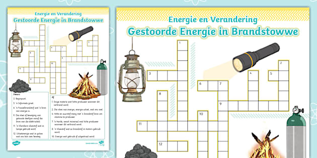 Gr 5 NW/Teg Gestoorde Energie in Brandstowwe Blokkiesraaisel (KABV)