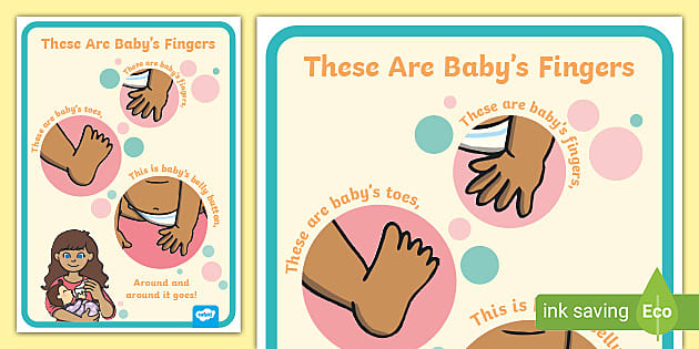 These Are Baby's Fingers Rhyme (teacher made) - Twinkl